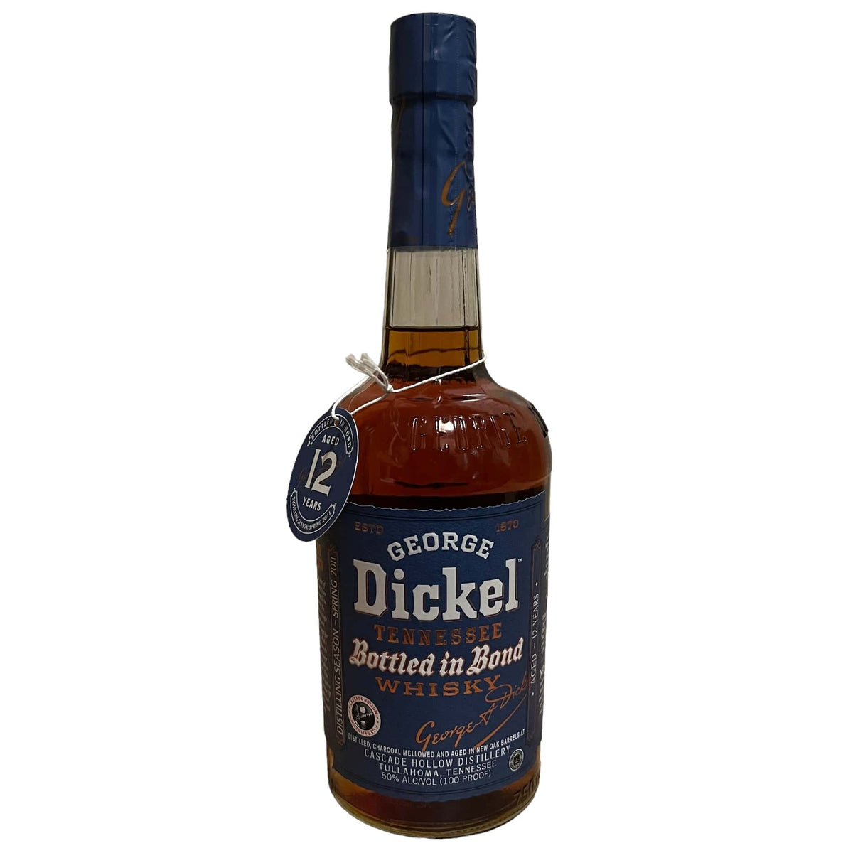 George Dickel 12 Year Bottled in Bond – Bob's Discount Liquor