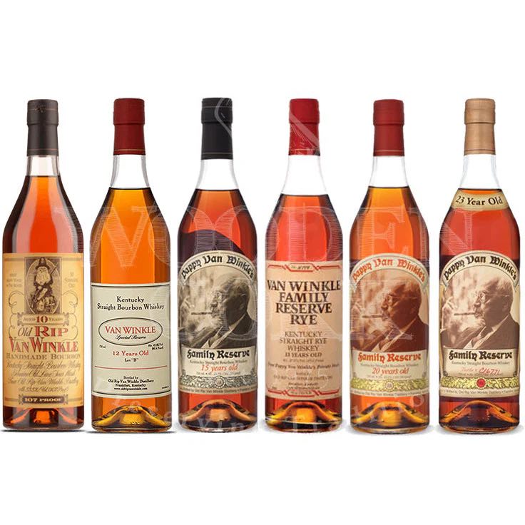 Pappy Van Winkle Set - 6 Bottle Set – Bob's Discount Liquor